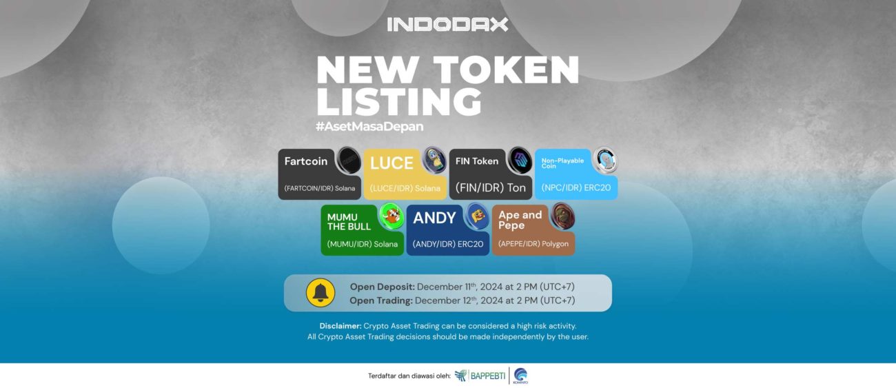 Fartcoin (FARTCOIN), LUCE (LUCE), FIN Token (FIN), Non-Playable Coin (NPC), MUMU THE BULL (MUMU ...