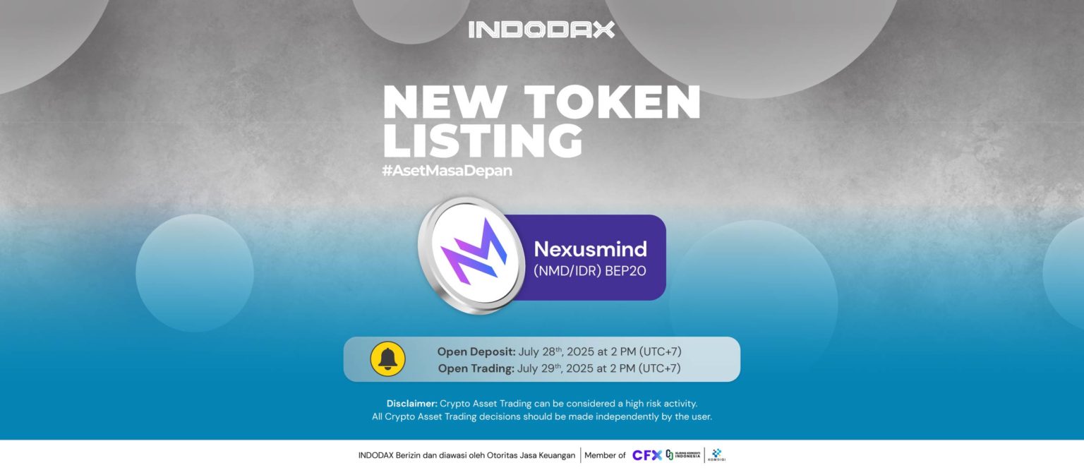 Nexusmind (NMD) Listing di INDODAX