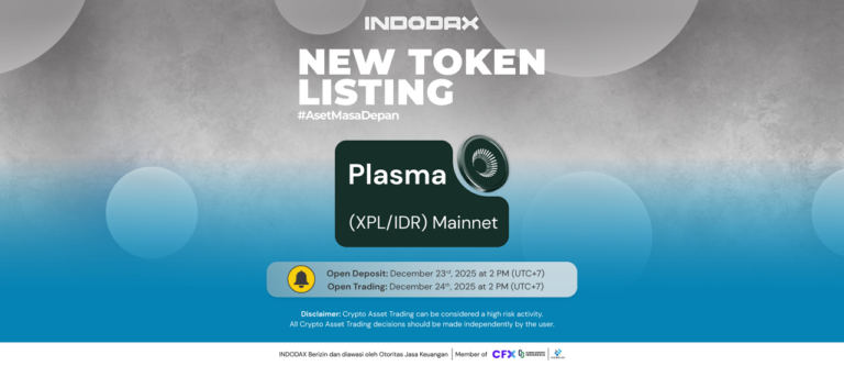 Plasma (XPL) Listing di INDODAX