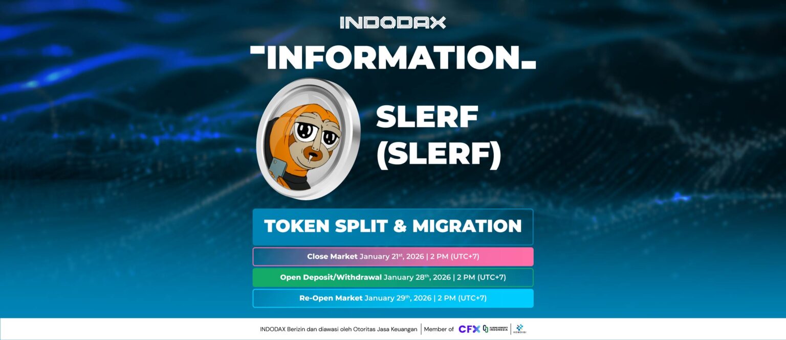 Token Split dan Migrasi Contract Address token SLERF (SLERF)